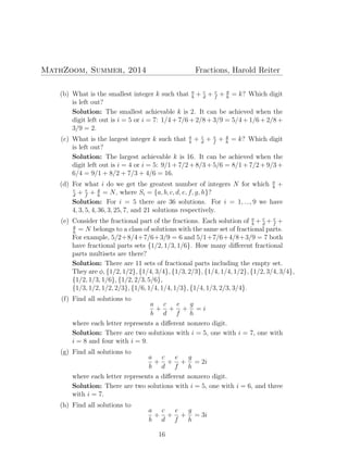 Fractions | PDF