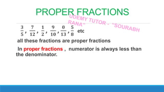 FRACTIONS | PPTX