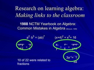 Fractions to Algebra | PPT | Food & Drink