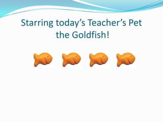 Fractions With Goldfish Crackers | PPTX