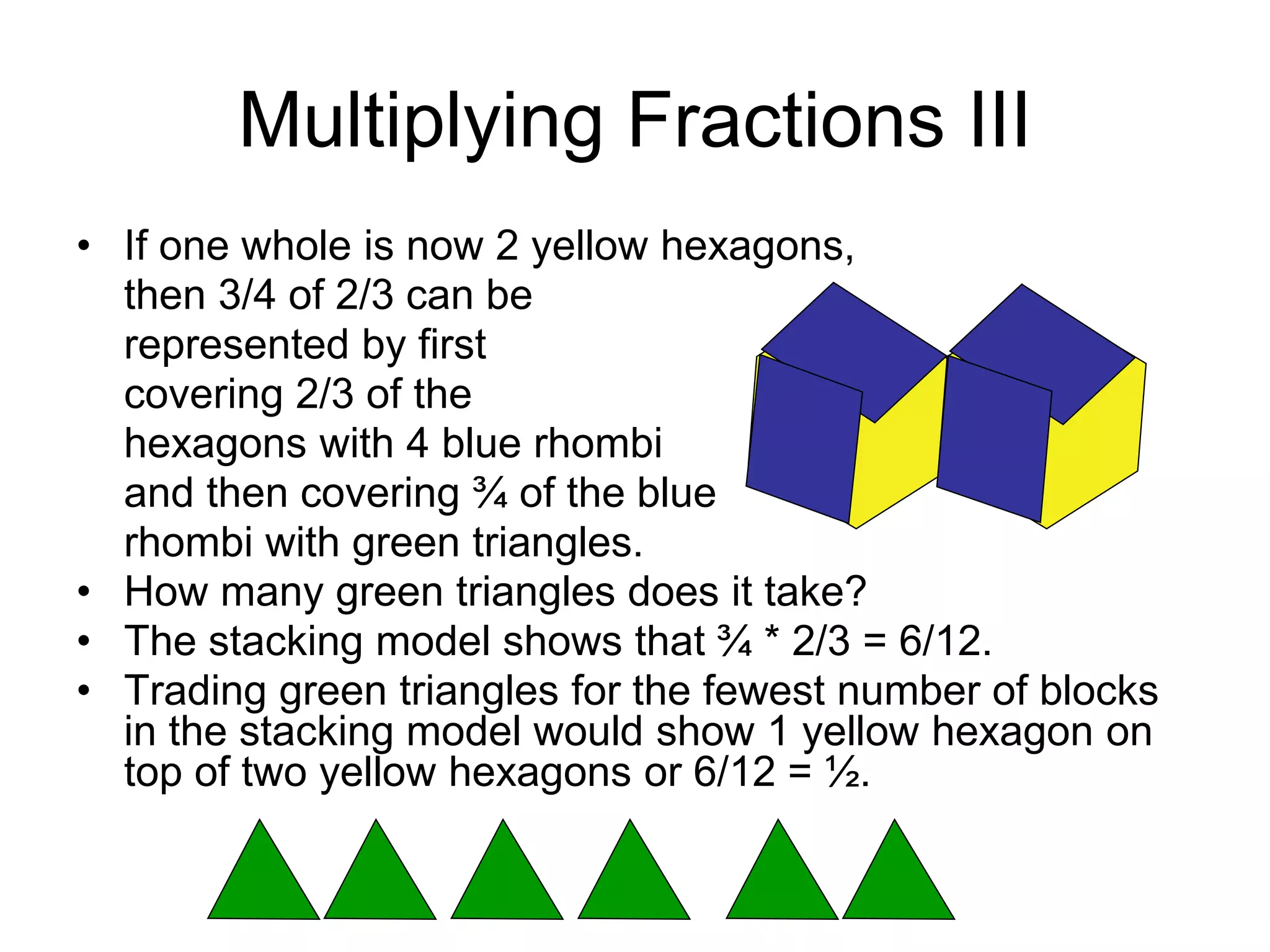 Fractions with pattern blocks (worksheet 9 a).pptx | Physics | Science