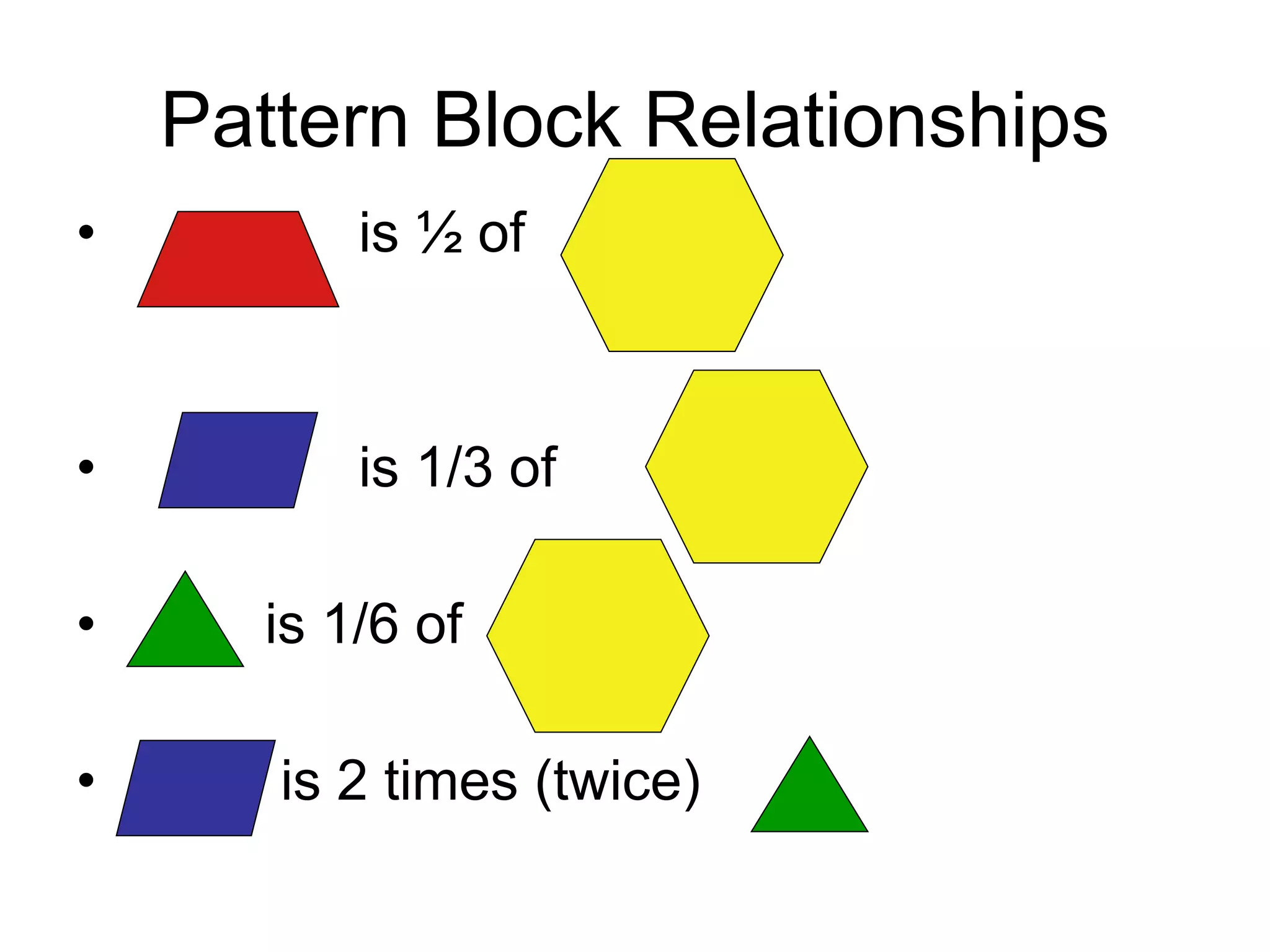 Fractions with pattern blocks (worksheet 9 a).pptx