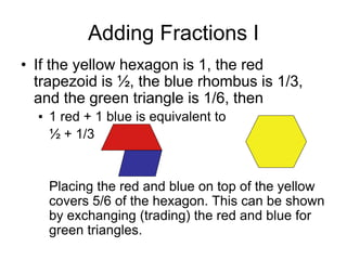 Fractions with pattern blocks (worksheet 9 a).pptx