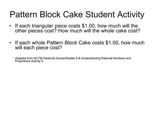 Fractions with pattern blocks (worksheet 9 a).pptx | Physics | Science