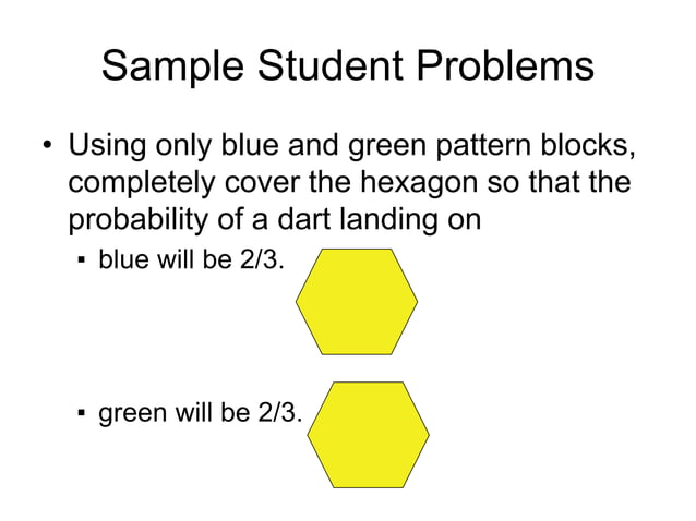Fractions with pattern blocks (worksheet 9 a).pptx | Physics | Science