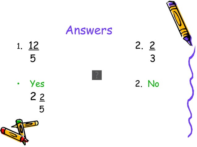 Fraction Talking Power Point | PPT