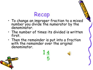 Fraction Talking Power Point | PPT