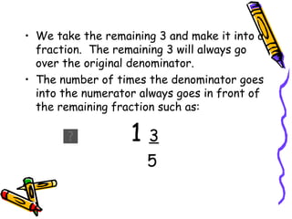 Fraction Talking Power Point 1 | PPT