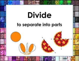 Fraction Unit Vocabulary/Word Wall | PPTX