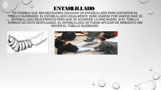 Fractura de tobillo | PPT