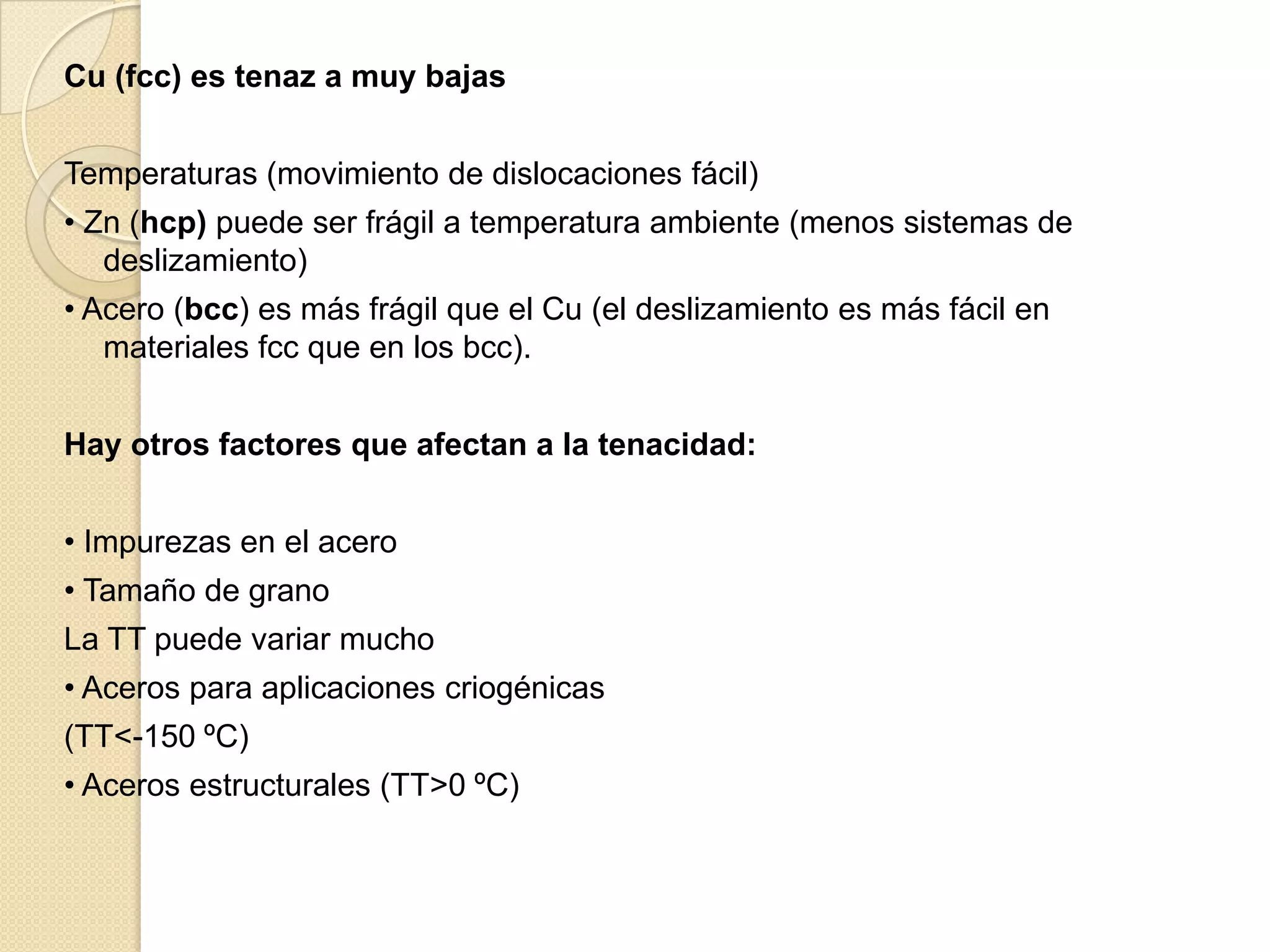 Fractura Fragil Mecanica De Materiales | PPTX