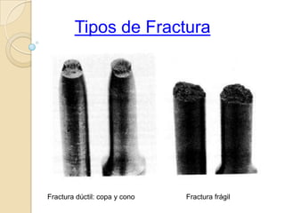 Fractura Fragil Mecanica De Materiales | PPTX
