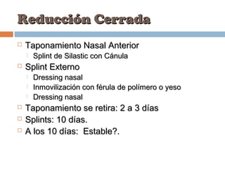 Fracturaotraumanasal | PPT