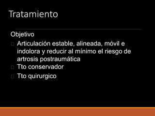 Fractura platillo tibial | PPTX