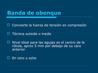 Fractura rotula y fx platillos tibiales | PPT