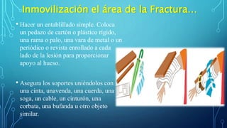 Fracturas, Esguinces y Luxaciones | PPTX