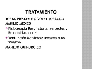 Fracturas Costales, VOLET COSTAL, PARRILLA COSTAL | PPTX