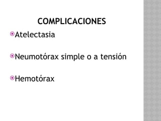 Fracturas Costales, VOLET COSTAL, PARRILLA COSTAL | PPTX