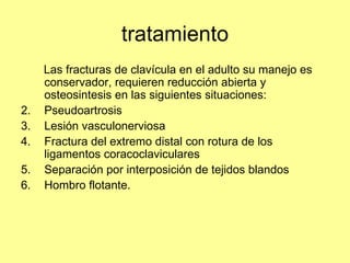 fracturas de clavicula | PPT