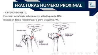 Fracturas de Humero proximal distal y diafisiario | PPTX