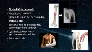 Fracturas de miembro superior e inferior | PPTX