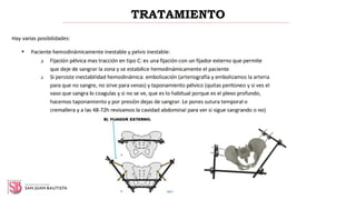 FRACTURAS DE PELVIS - TRAUMATOLOGIAAAAA | PDF
