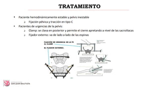 FRACTURAS DE PELVIS - TRAUMATOLOGIAAAAA | PDF