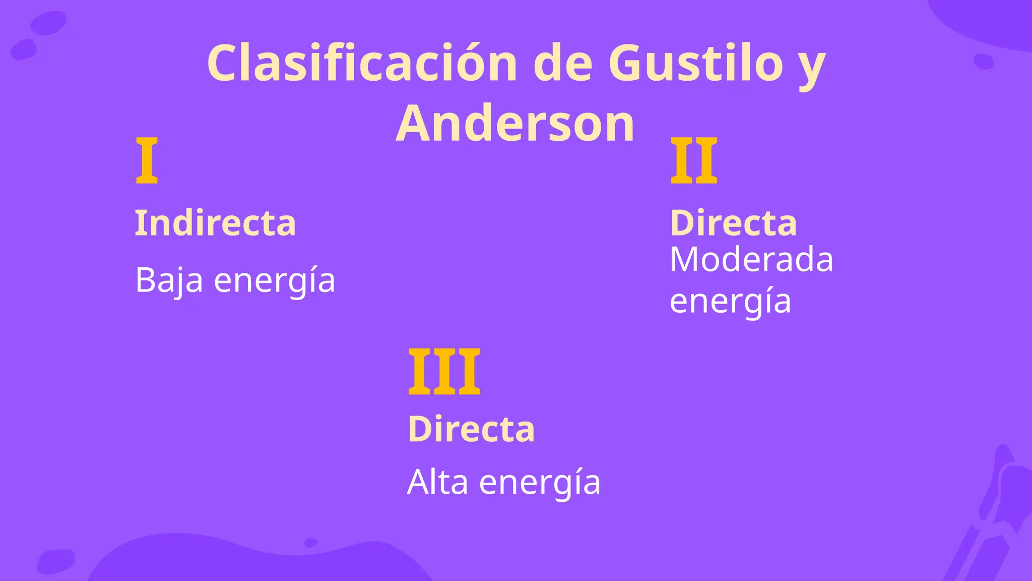 Fracturas Expuestas con Clasificacion de Gustilo y Anderson | PPTX