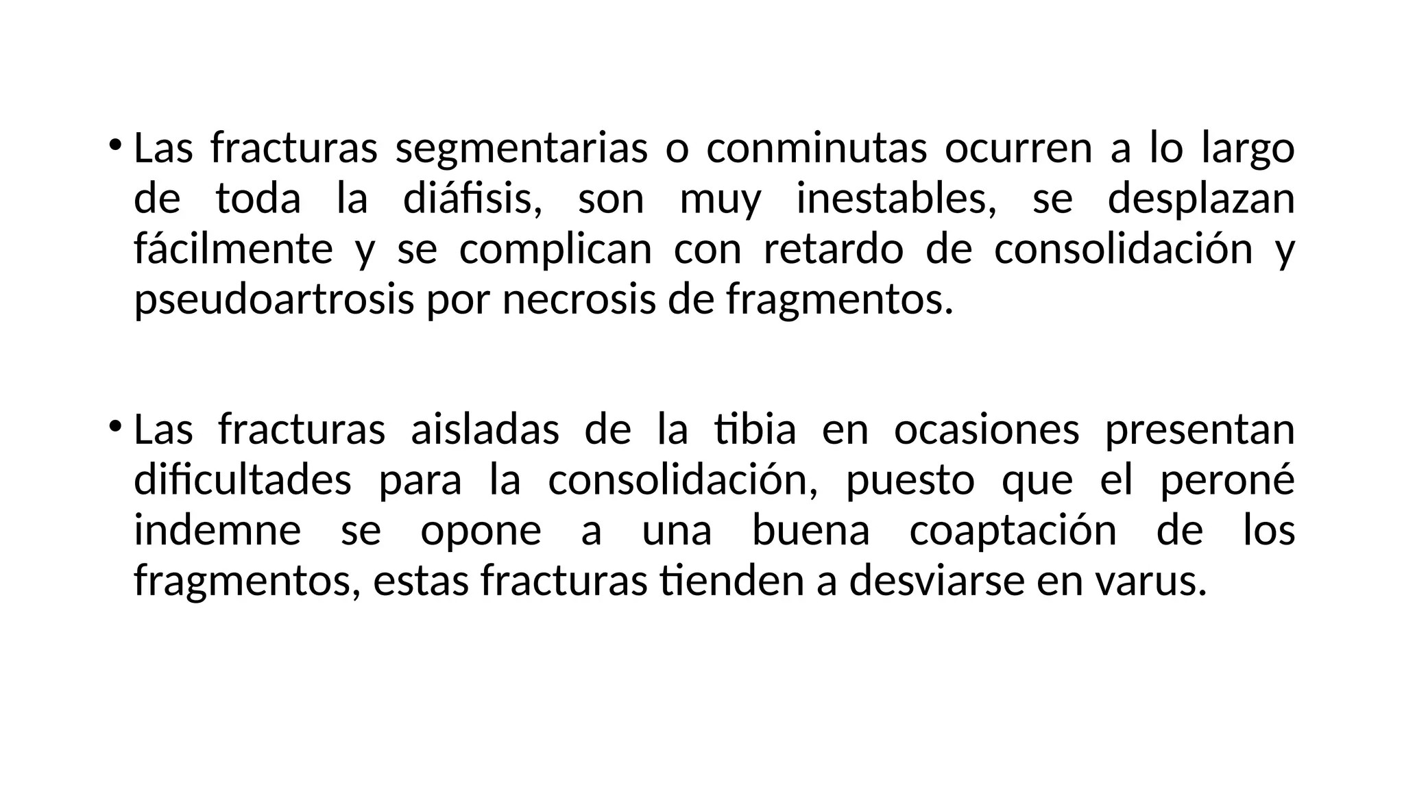 Fracturas expuestas de tibia y peroné, valoracion ortopedia | PPT