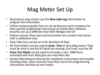Frac turbine flow meters and mag meters | PPT