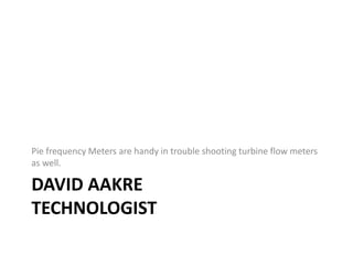 Frac turbine flow meters and mag meters | PPT