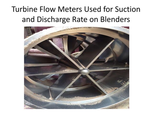 Frac turbine flow meters and mag meters | PPT