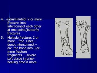 Types of fractures | PPT