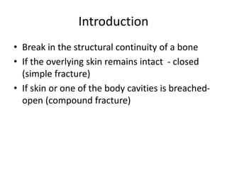 Fracture ppt | PPTX