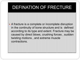 Fracture | PPTX