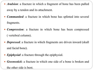 FRACTURE.pptx | Death, Injury, or Military Conflict | Sensitive Topics