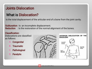 Definition of fracture it's types , symptoms and treatment | PDF