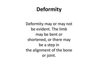 FRACTURES FOR HOMOEOPATHIC STUDIENTS SURGERY | PPTX