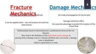Fracture and damage | PPTX