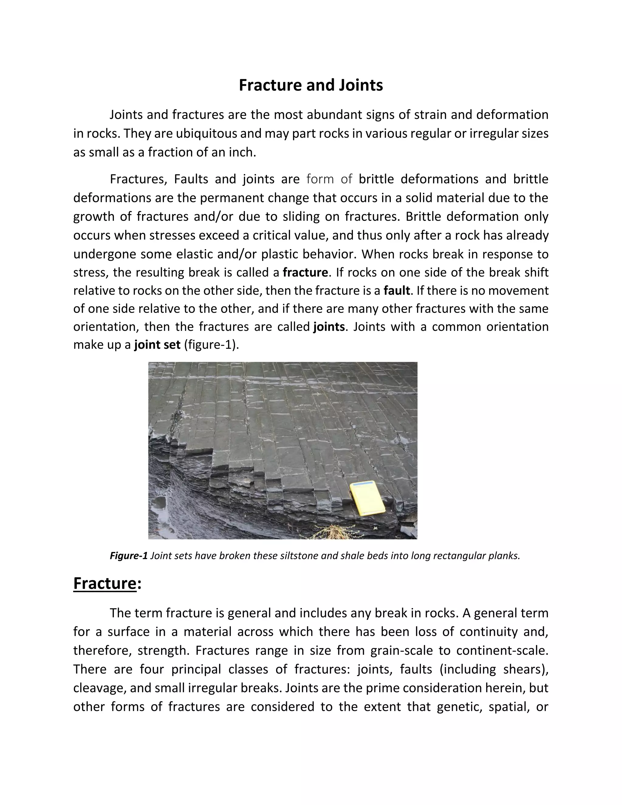 Fracture and joints | PDF
