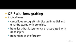 Fracture both forearm team v | PPTX