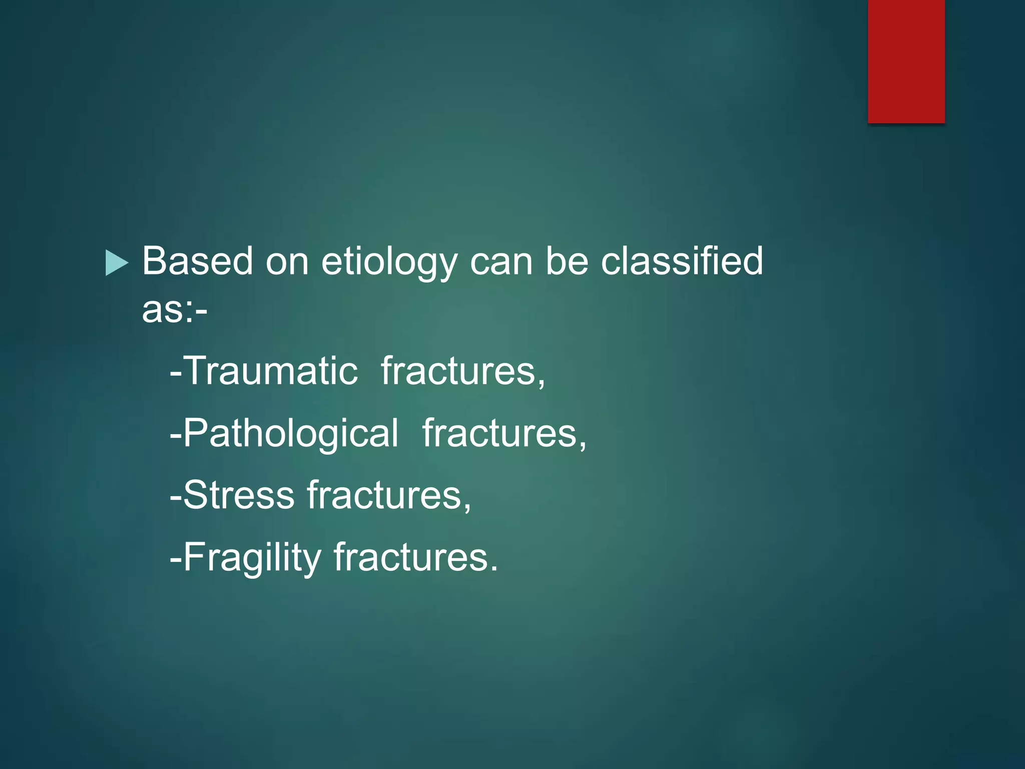 Fracture classification and Trauma introduction. | PPTX