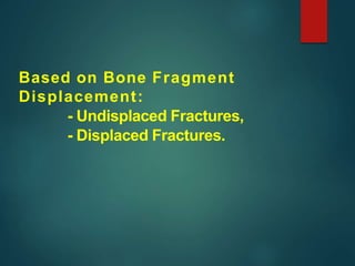 Fracture classification and Trauma introduction. | PPTX