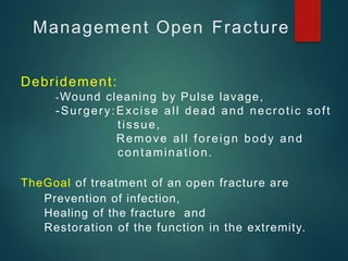 Fracture classification and Trauma introduction. | PPTX