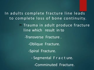 Fracture classification and Trauma introduction. | PPTX