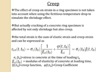 Fracture mechanics-based method for prediction of cracking | PPT