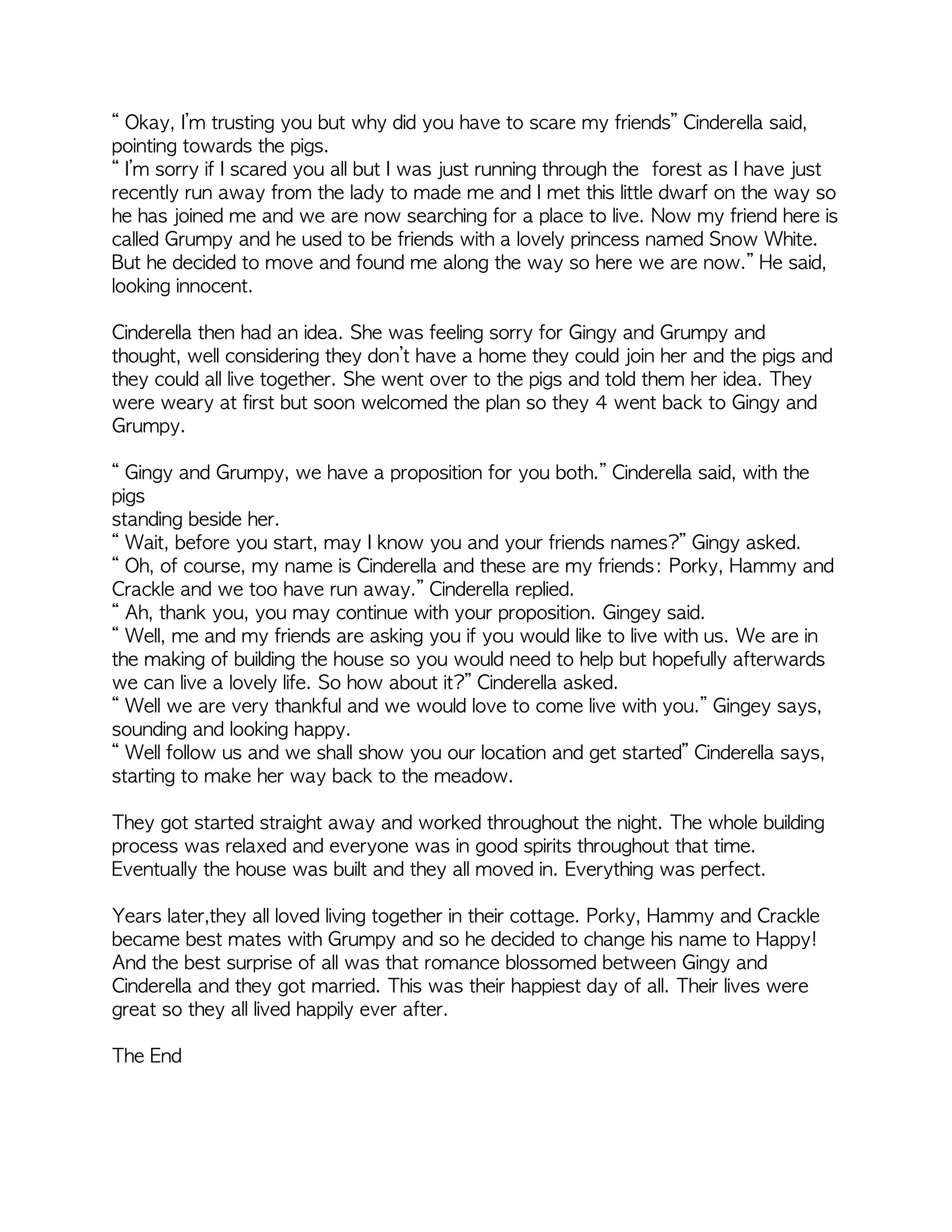 Fractured Fairytale - Our Story:) | PAGES