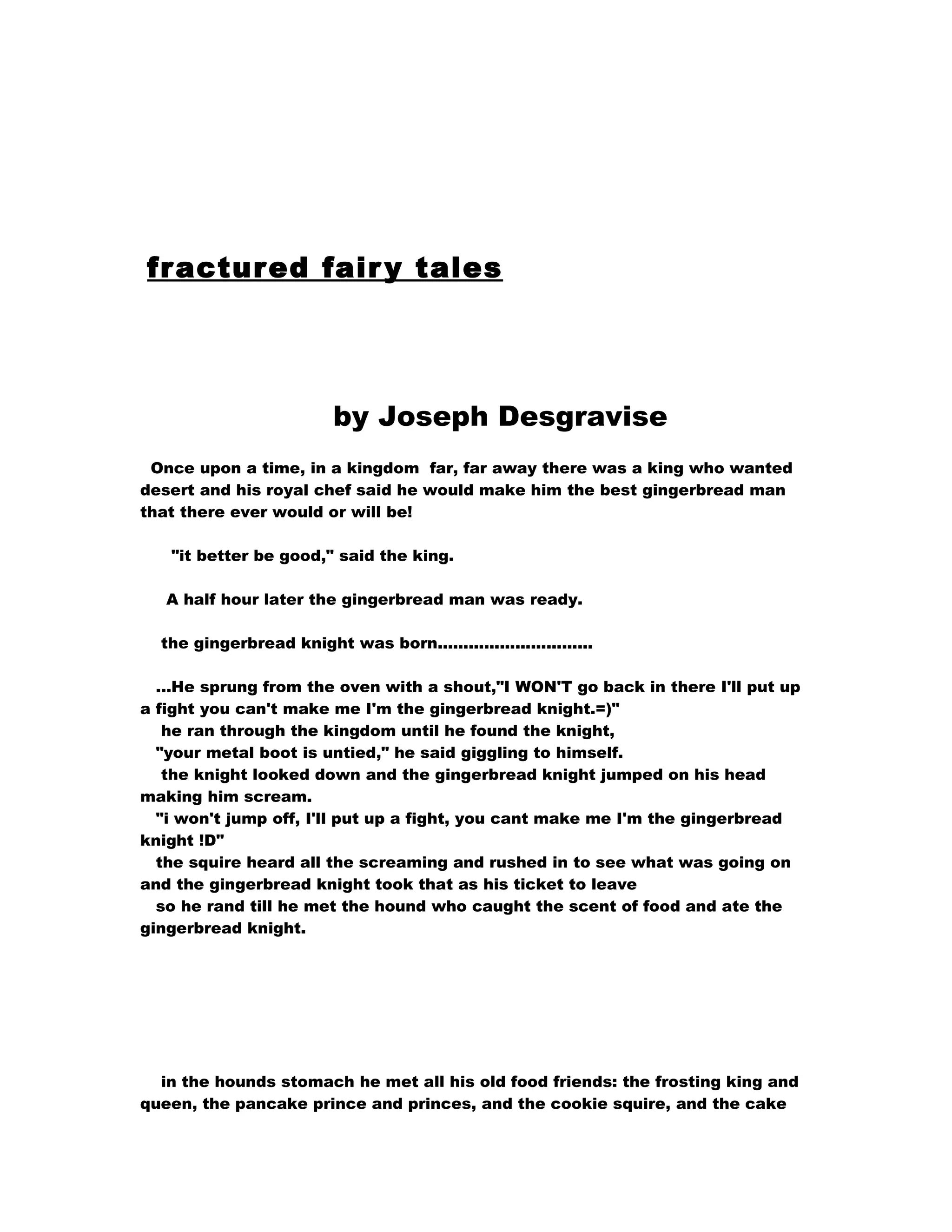 Fractured fairy tales | PDF