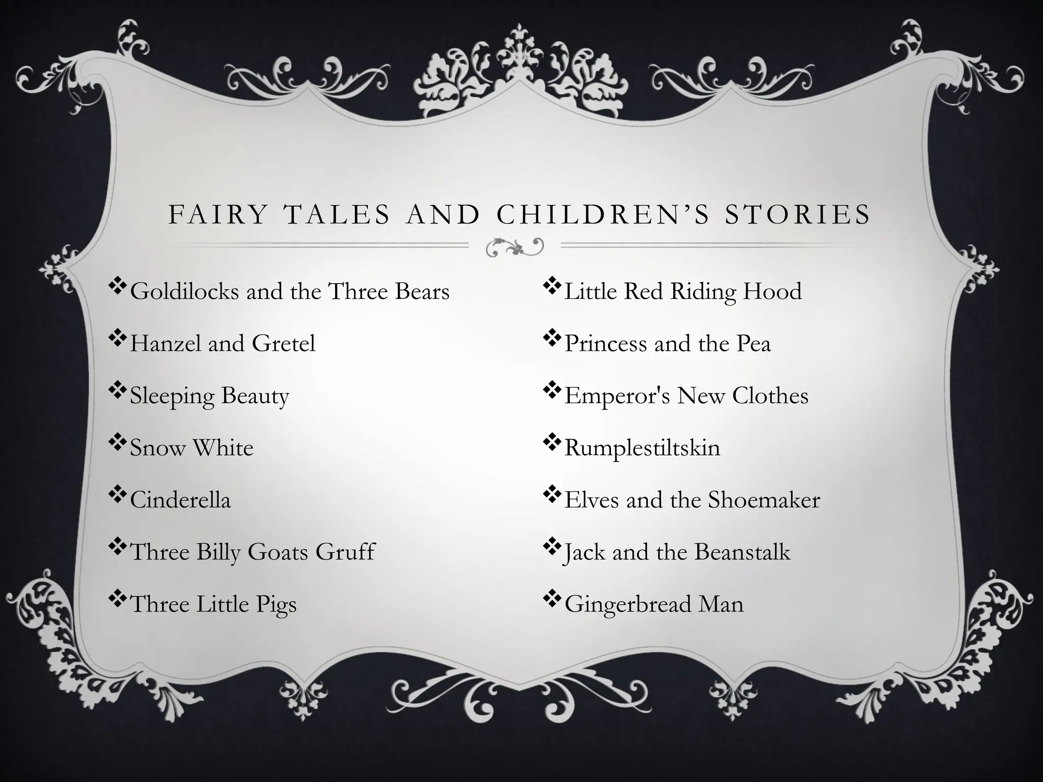 Fractured Fairy Tales Materi kelas X semester 2.pptx