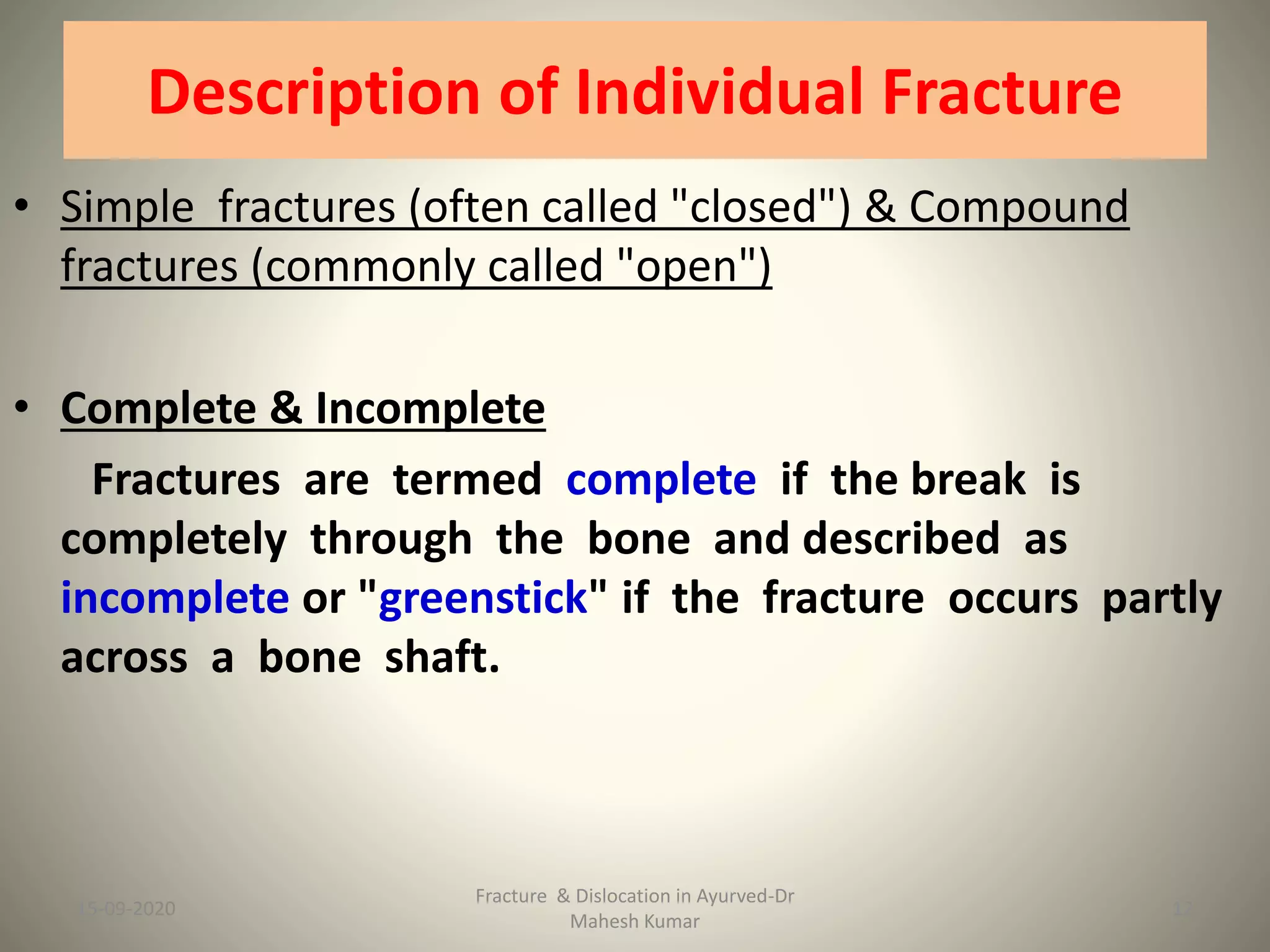 Fracture# dislocation bhagna dr.mahesh-15-09-2020 | PDF